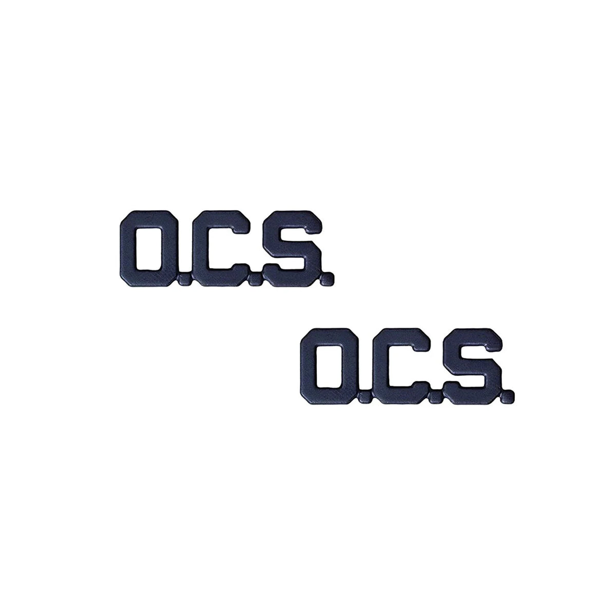 US Army OCS Officer Candidate School O.C.S. STA-BRITE® BLACK Metal Pin ...