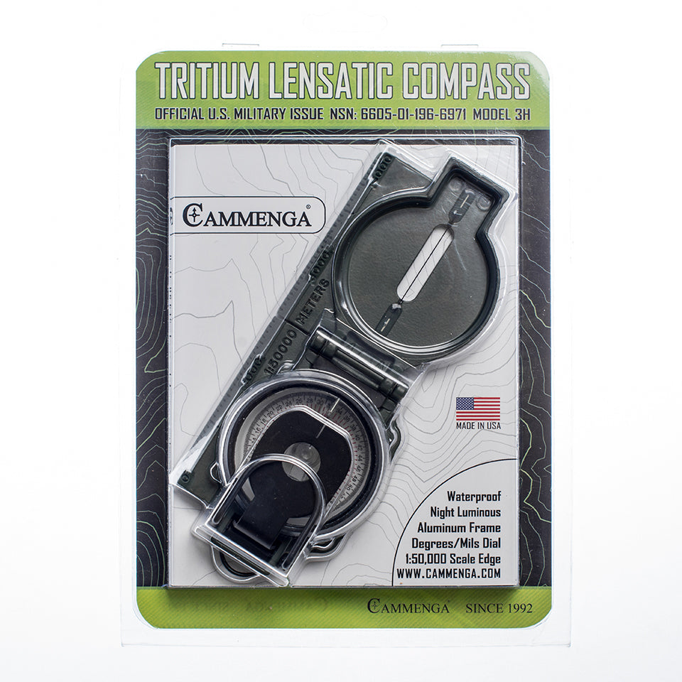 Cammenga Tritium Compass 3H NSN: 6605-01-196-6971 – Troops Military Supply